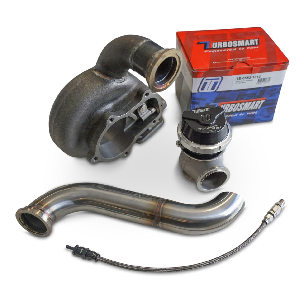Ford BA BF FG External Wastegate Kit - Option 1 - ANTZ Performance