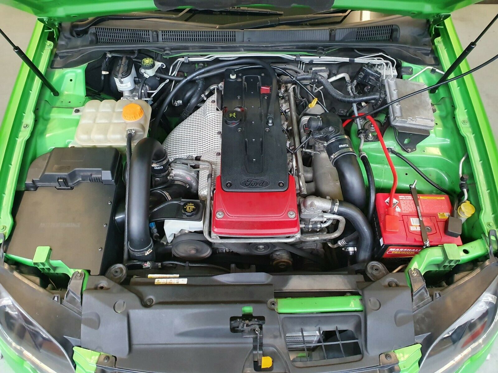 FG FGX Turbo Side Intake & Passenger Battery Relocation Kit - ANTZ ...