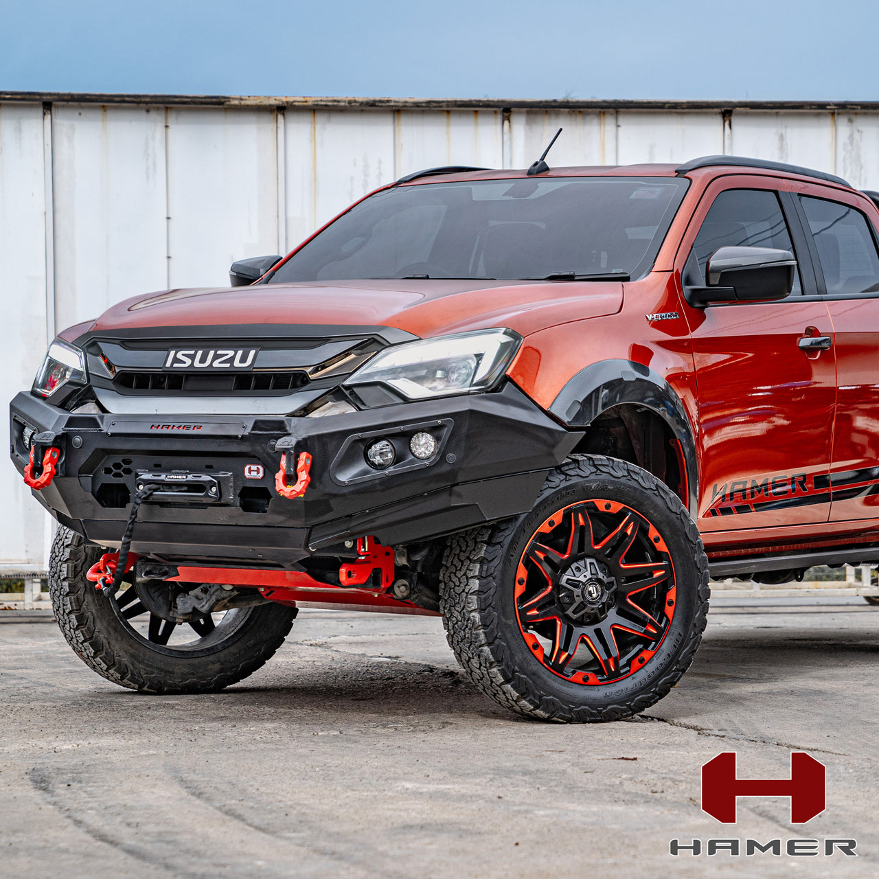 Isuzu D-MAX King Bull Bar 2012+ - ANTZ Performance